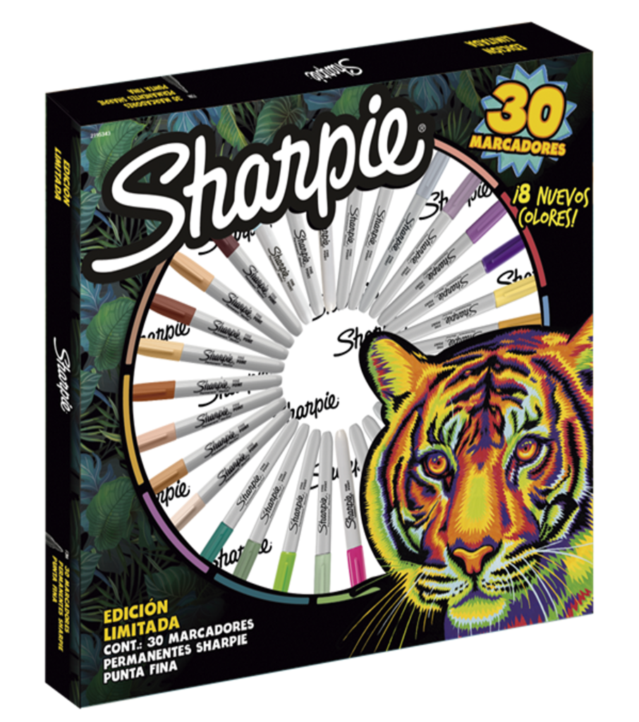 Sharpie Portraits Ruleta x30 Marcadores – Yuner